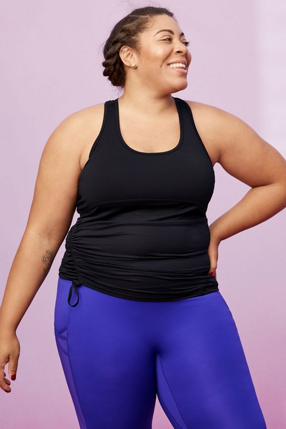 Cashel Midi Logo Sports Bra Fabletics