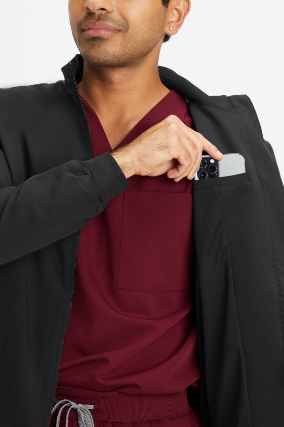 Foundation 4-Pocket Scrub Jacket - Fabletics