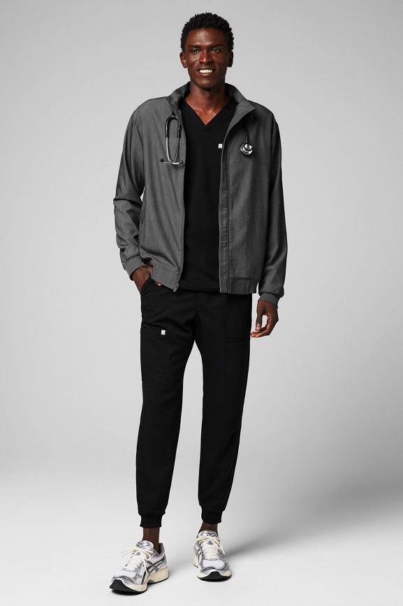 Foundation 4-Pocket Scrub Jacket - Fabletics