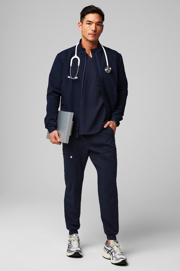 Foundation 4-Pocket Scrub Jacket - Fabletics