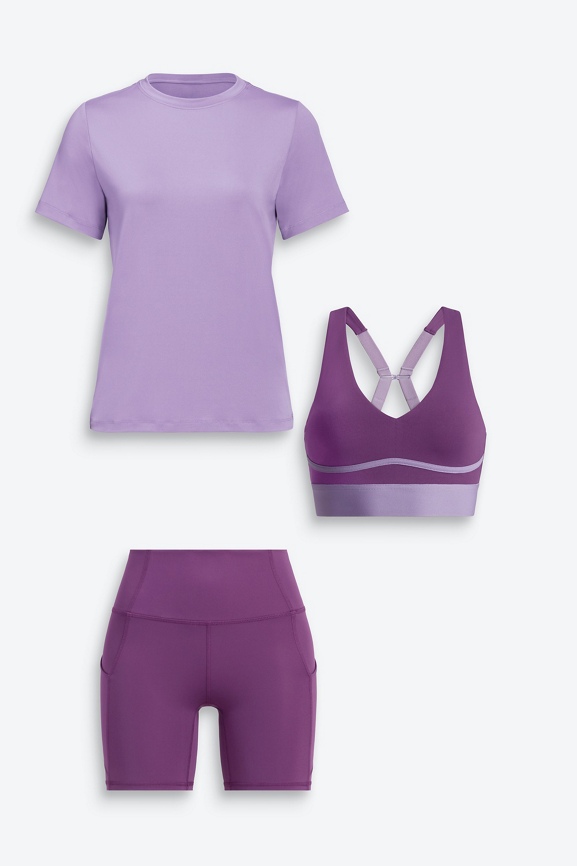 Plum 3-Piece Bundle Fabletics