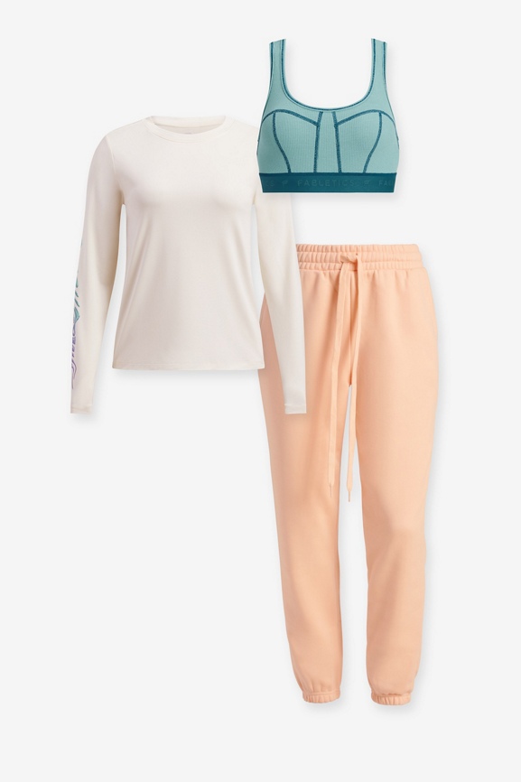 Leisure 3-Piece Set Fabletics