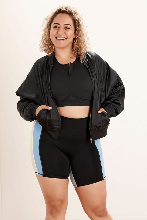 Tori Woven Bomber Jacket Fabletics