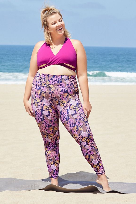 PowerHold® High Waisted 7/8 Legging in Jardin Print | Fabletics