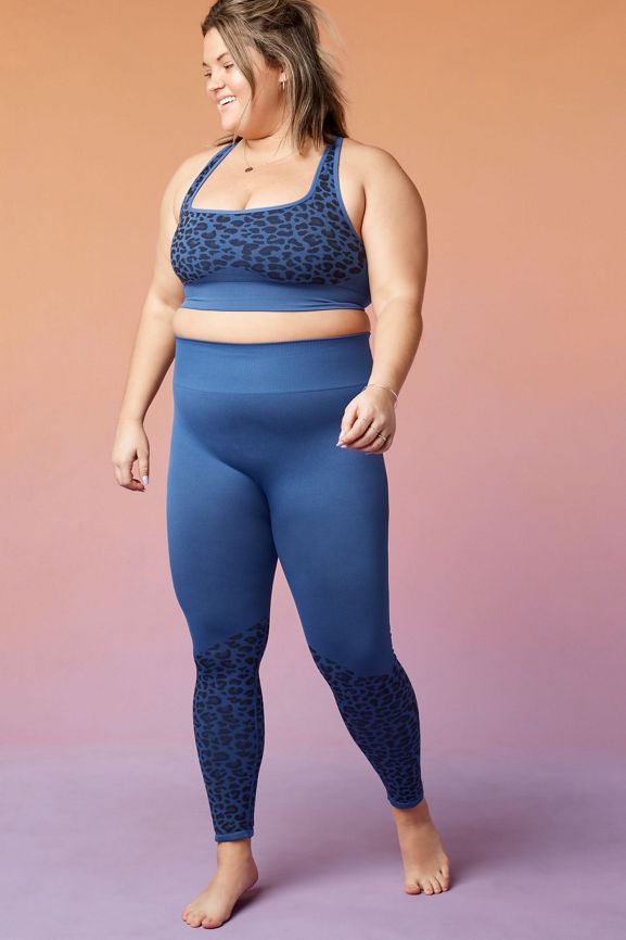 High-Waisted Seamless Leopard Legging Fabletics
