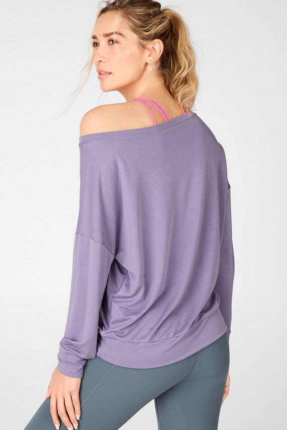 Pull Sleek Knit à encolure bateau Fabletics