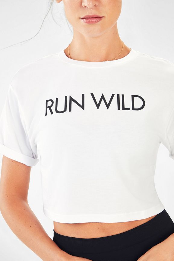 Jade Short-Sleeve Boxy Tee - Fabletics