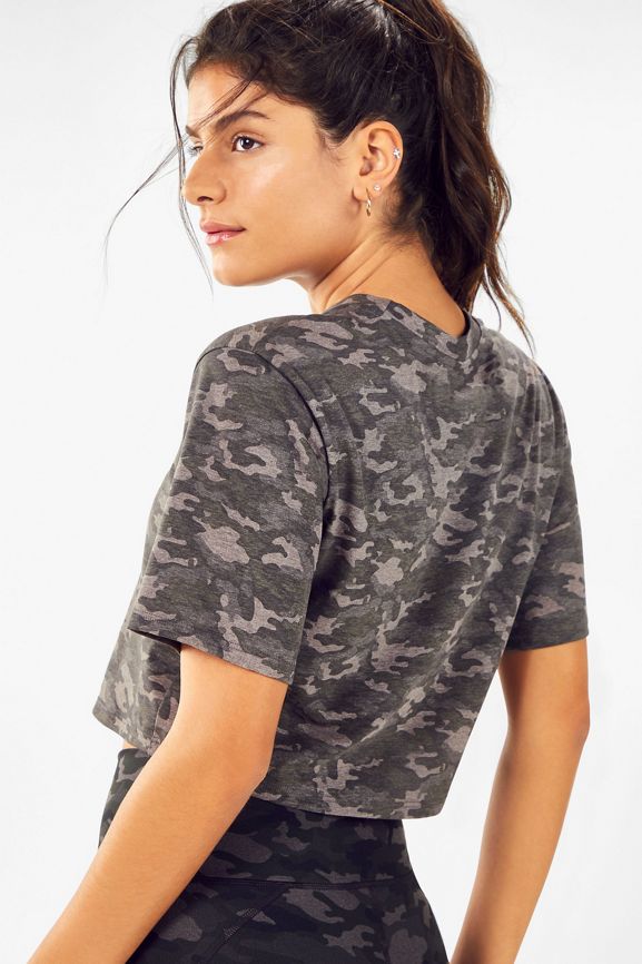 Jade Short-Sleeve Boxy Tee - Fabletics