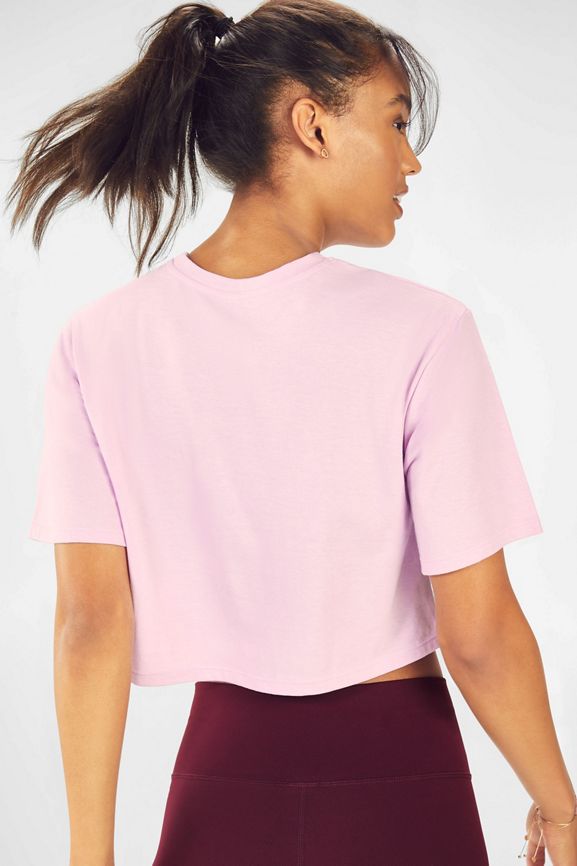 Jade Short-Sleeve Boxy Tee - Fabletics Canada