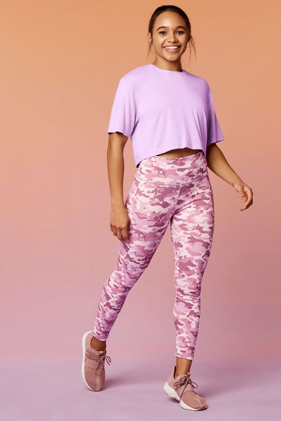 Jade Short-Sleeve Tee Boxy Tee Fabletics