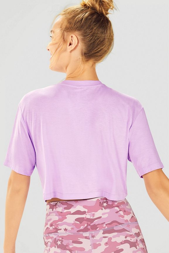 Jade Short-Sleeve Boxy Tee - Fabletics
