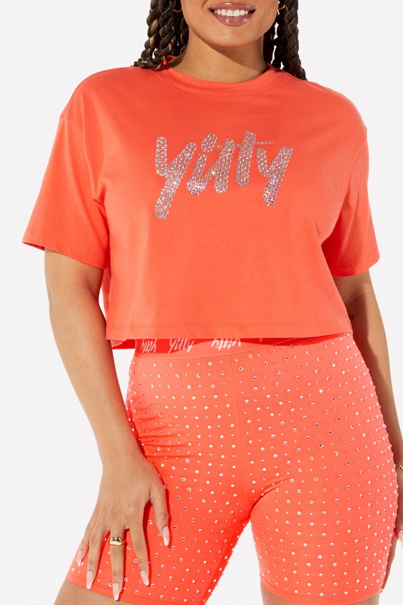 YITTY-VERSARY Cropped Tee - Fabletics