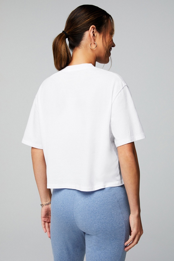 100% Cotton Boxy Tee - Fabletics
