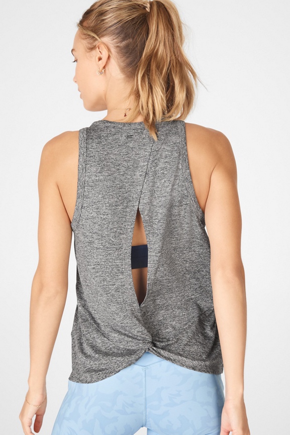 Dry-Flex Open Twist Back Tank Fabletics