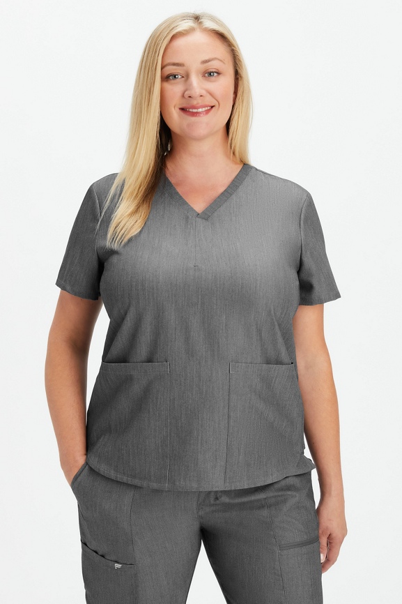 Method 2-Pocket Scrub Top - Fabletics