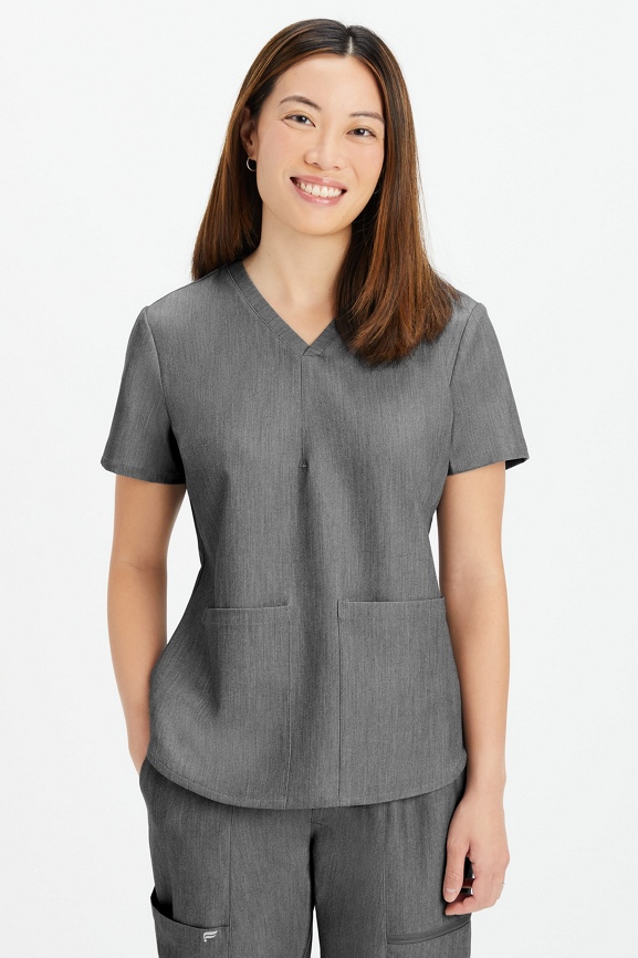 Method 2-Pocket Scrub Top - Fabletics