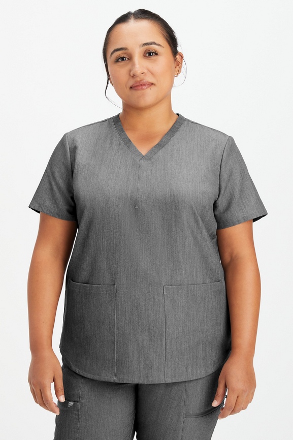 Method 2-Pocket Scrub Top - Fabletics