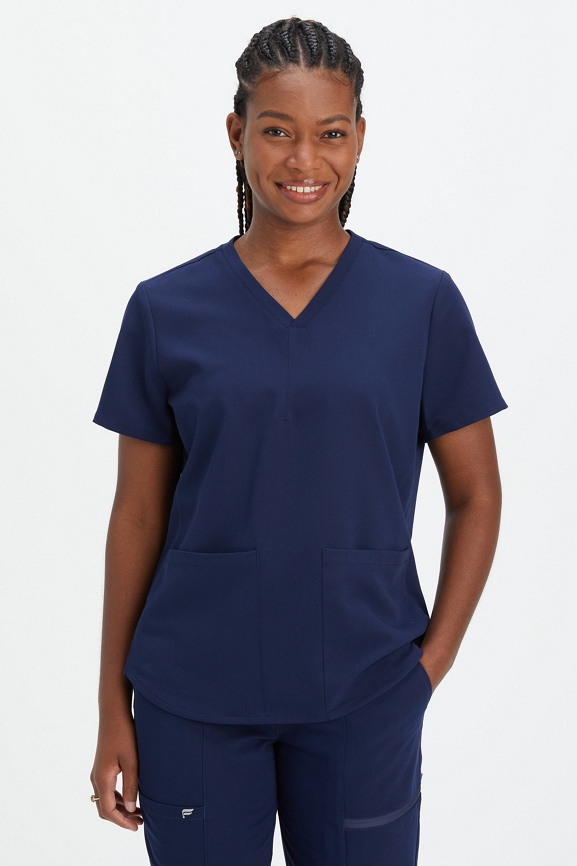 Method 2-Pocket Scrub Top - Fabletics
