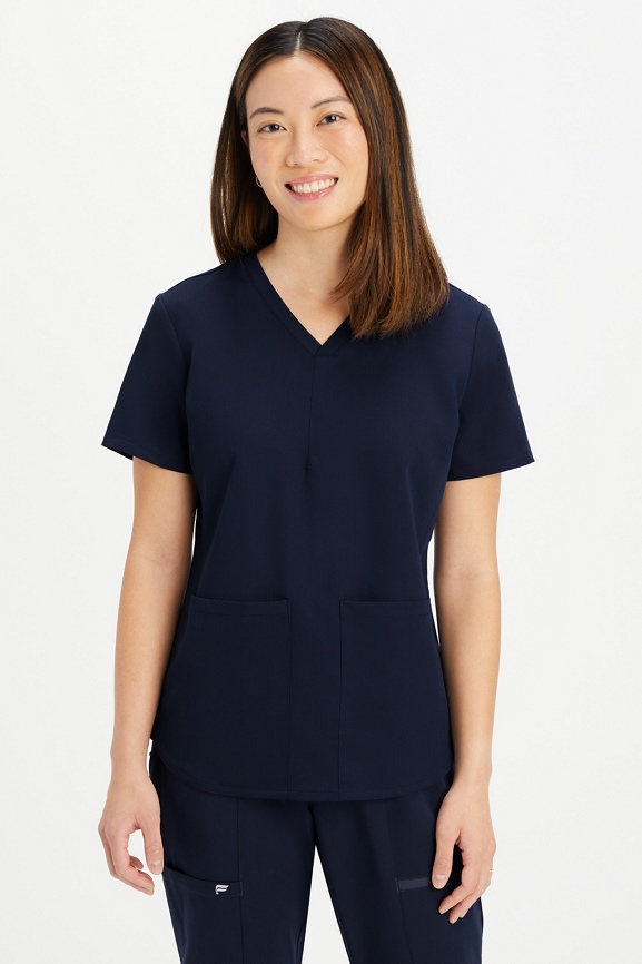 Method 2-Pocket Scrub Top - Fabletics