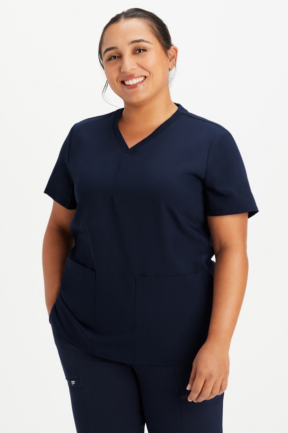 Method 2-Pocket Scrub Top - Fabletics